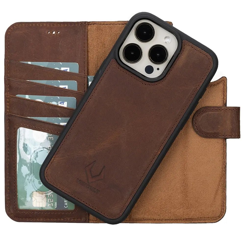 Magsafe Compatible İPhone 15 Pro max Wallet Case for Man Women with 4 ...